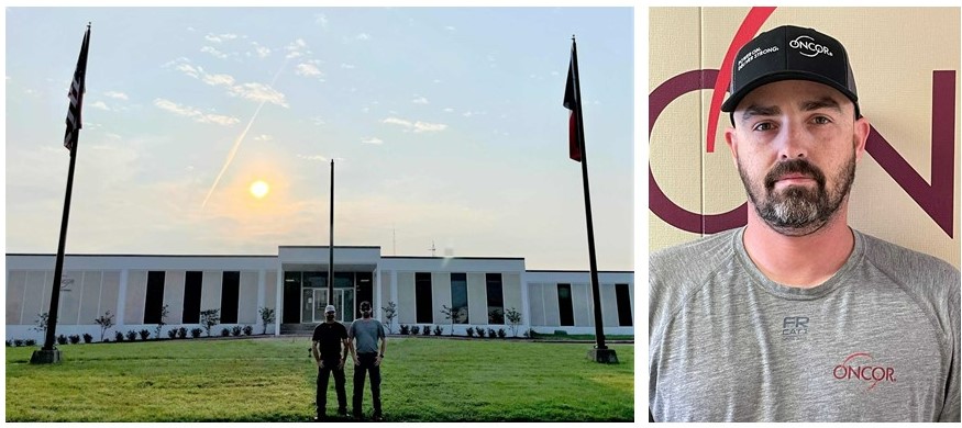 Lineman’s Idea Creates New Flag Display at Tyler Office